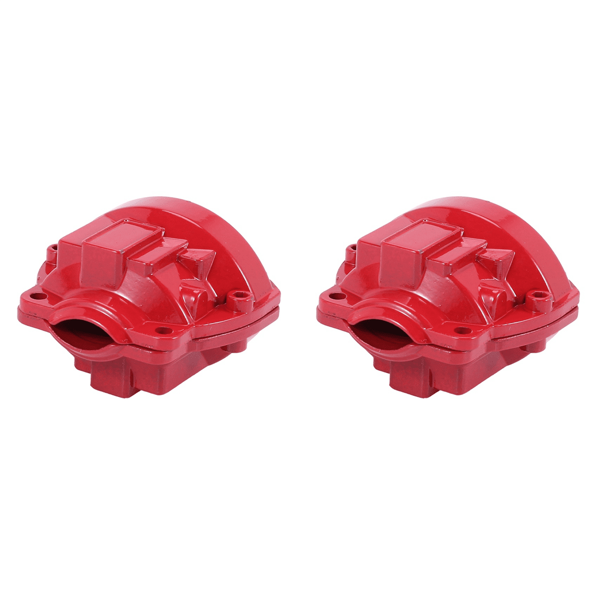4x RC Spare Parts P860002 Portal Axle Box Cover (AL.) for EX86100 86100 ...