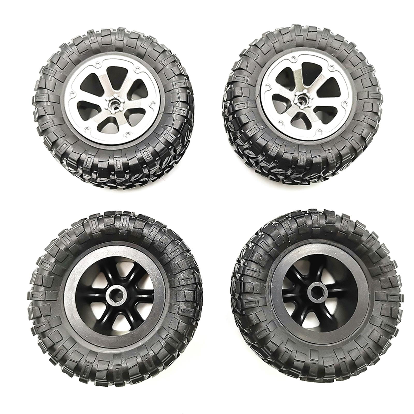 4x Rc Cars Upgraded Compact Wheels for WPL RC Trucks Easy Installation ...