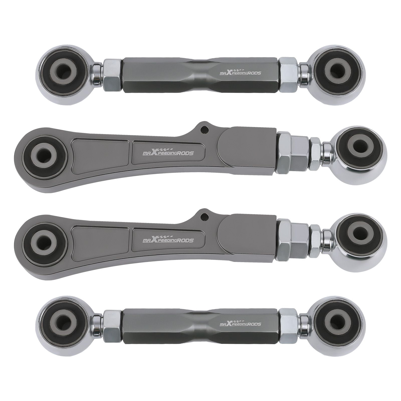 4x Rear Adjustable Camber/Toe Control Arms Kit for Tesla Model S (2012 ...