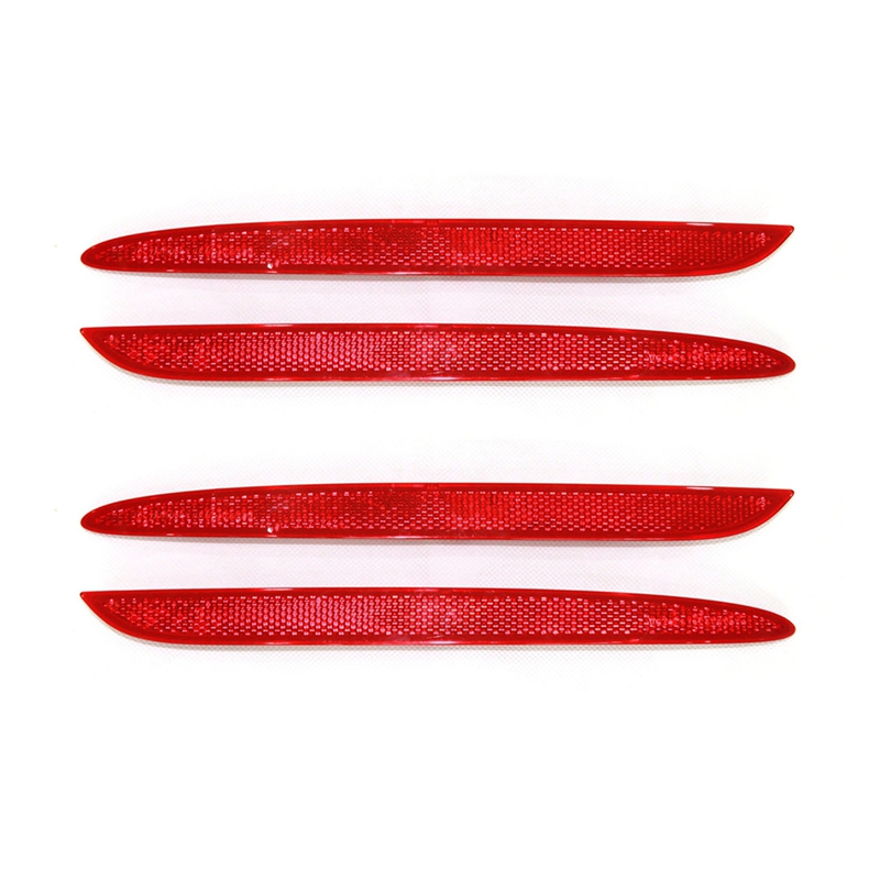 4x Rear Bumper Reflector Light Trim 2178200174 2178200274 for W213 E ...