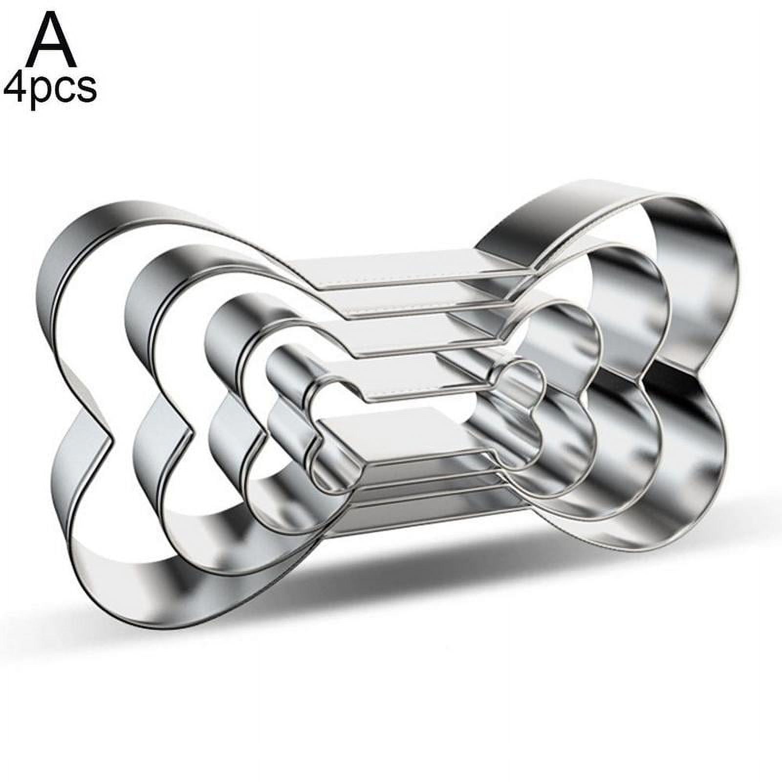 4x/Set Dog Bone Shaped Biscuit Cake Cutter Mold Mould Cookie C7I8 ...