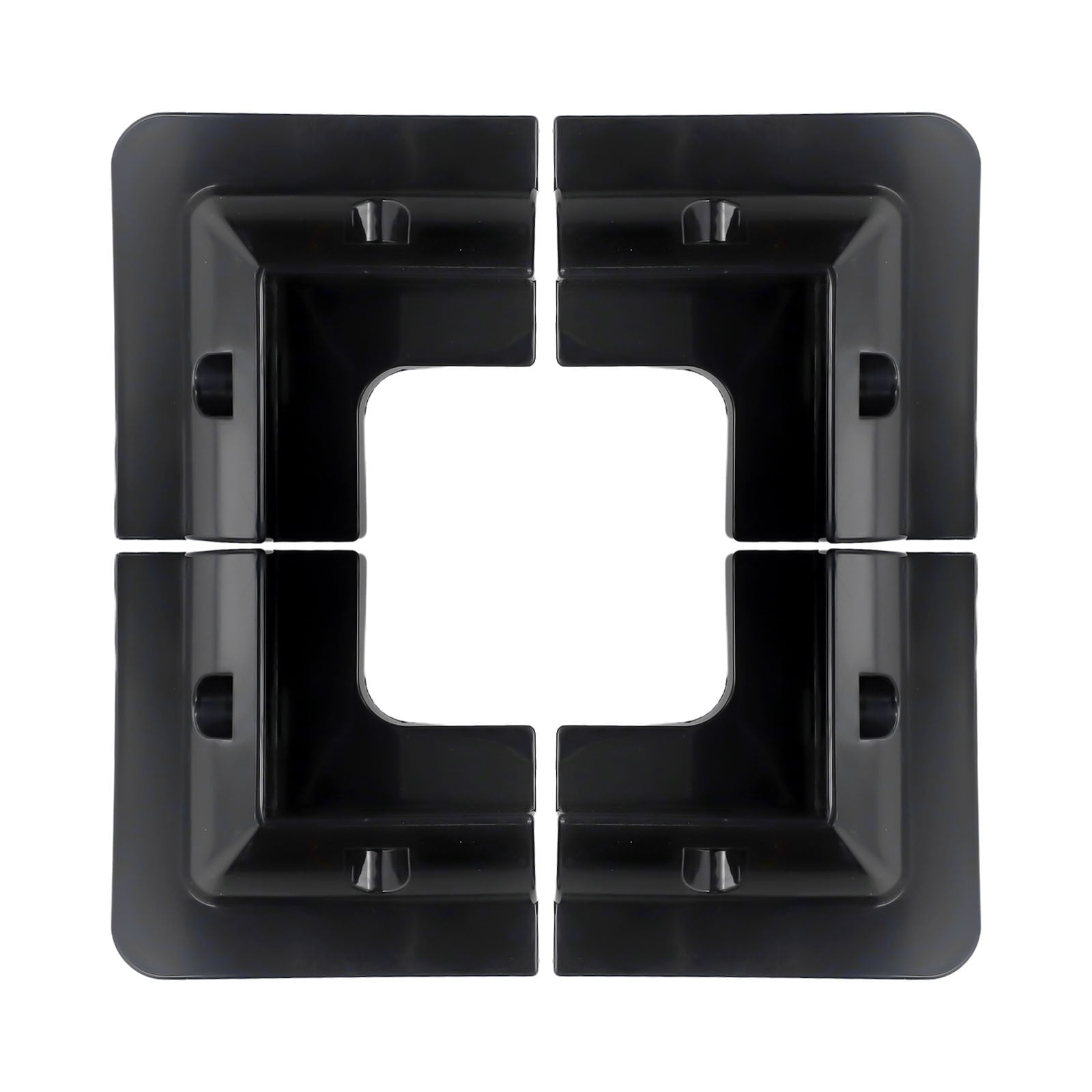 4x Solar Panel Mounting Brackets Corner Mounts Campervan Motorhome ...