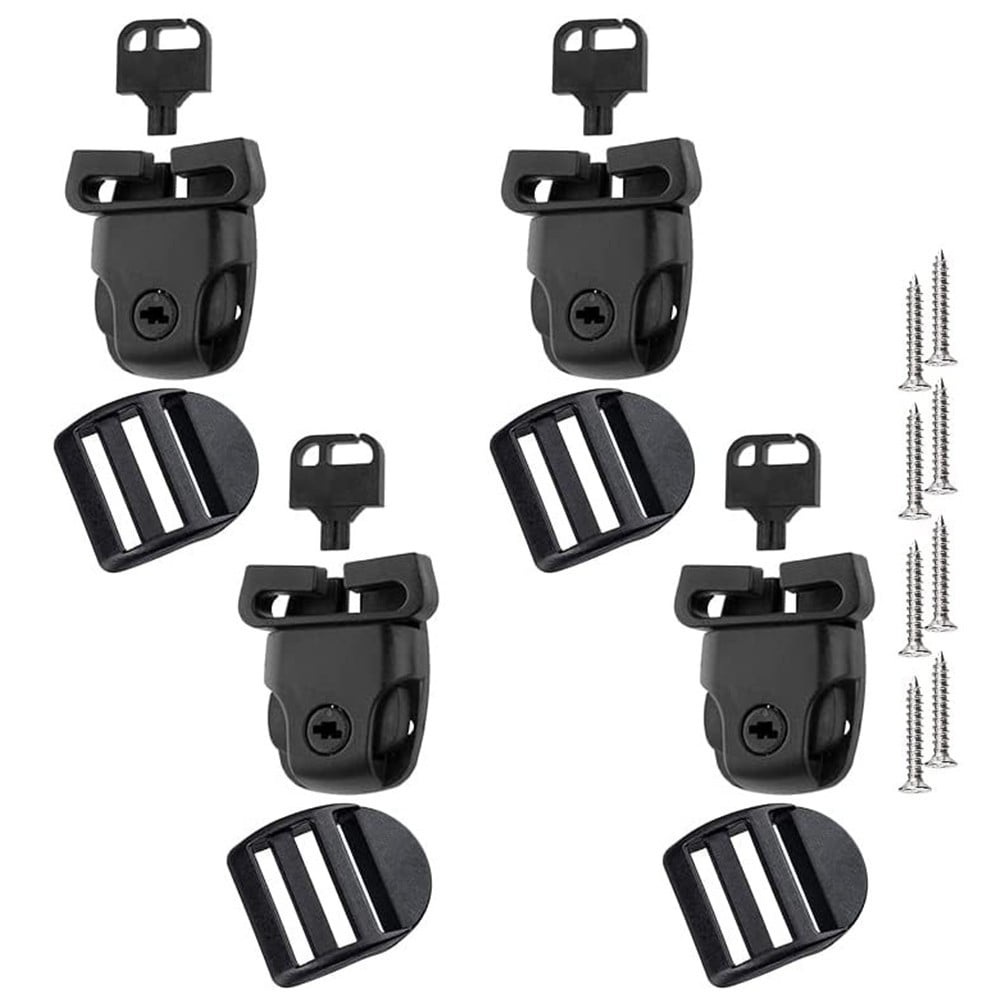 4x Spa Cover Broken Latch Repair Kit for Replace Clip Lock Key Hardware ...