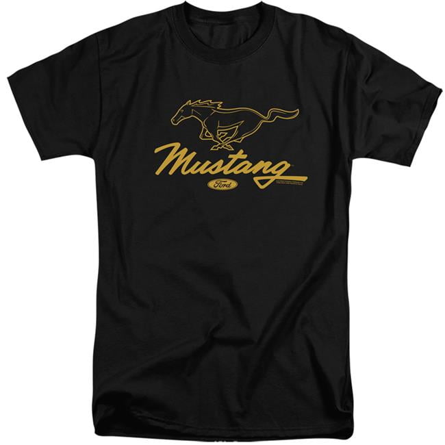 Trevco Sportswear FORD151-ATT-4 Ford Mustang Pony Script Adult Tall Fit ...