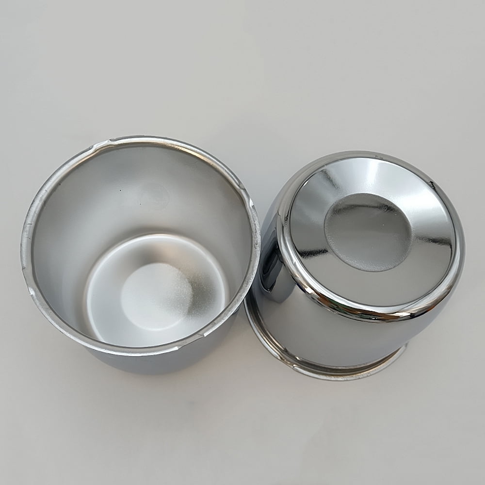 4x Steel Chrome Center Caps For 4.25" Center Bore Trailer Wheel Rims ...