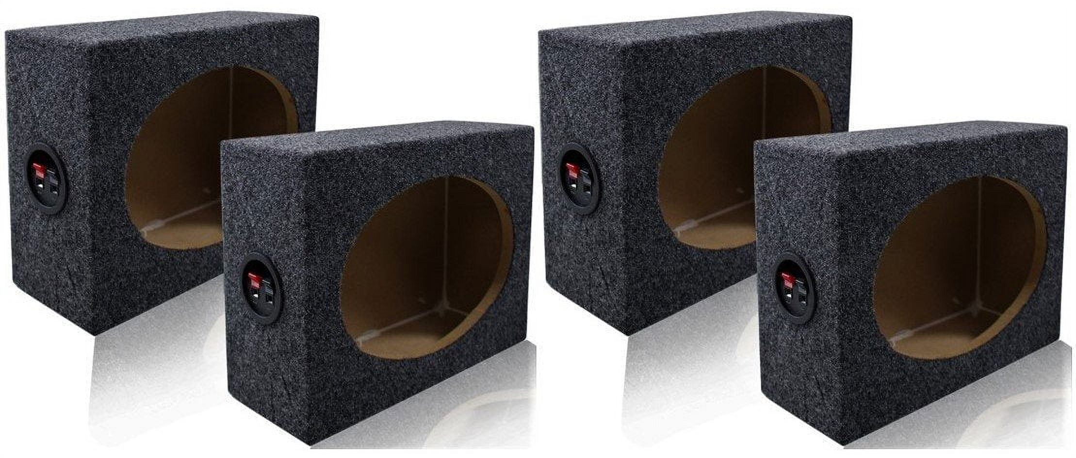 4x Style 6 x 9 Inch Car Audio Speaker Box Enclosures, 4 Speakers ...