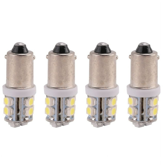 4x T11 BA9S 233 BAYONET 10 SMD LED Car Wedge Interior Side Light Bulb ...