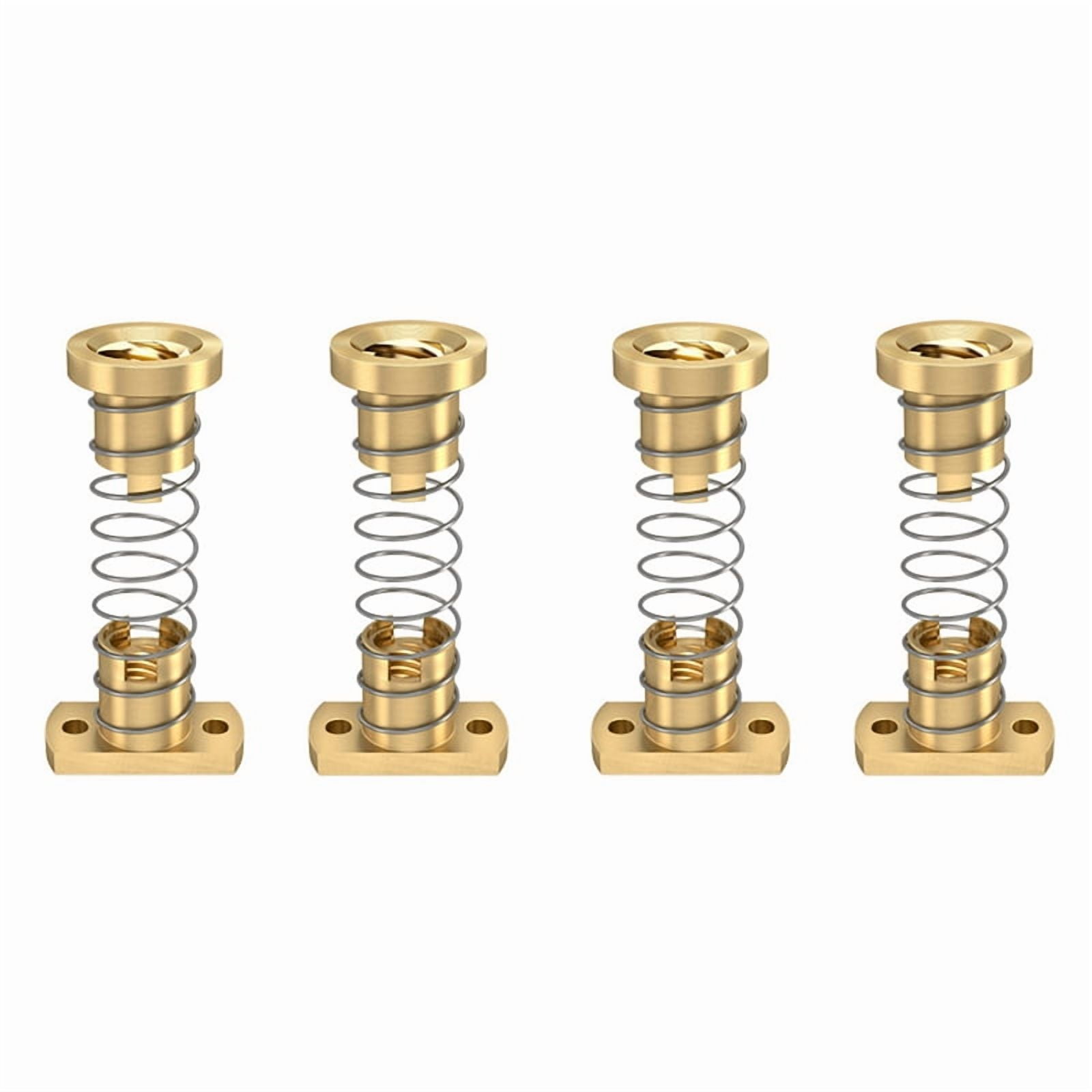 4x T8 Anti Backlash Spring Loaded Nut Elimination Space Nut for 3 -10 ...