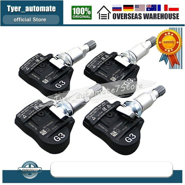4x TPMS for Mazda CX-30 3 (BP) 2019-2024 Tire Pressure Sensor BDEL37140 ...