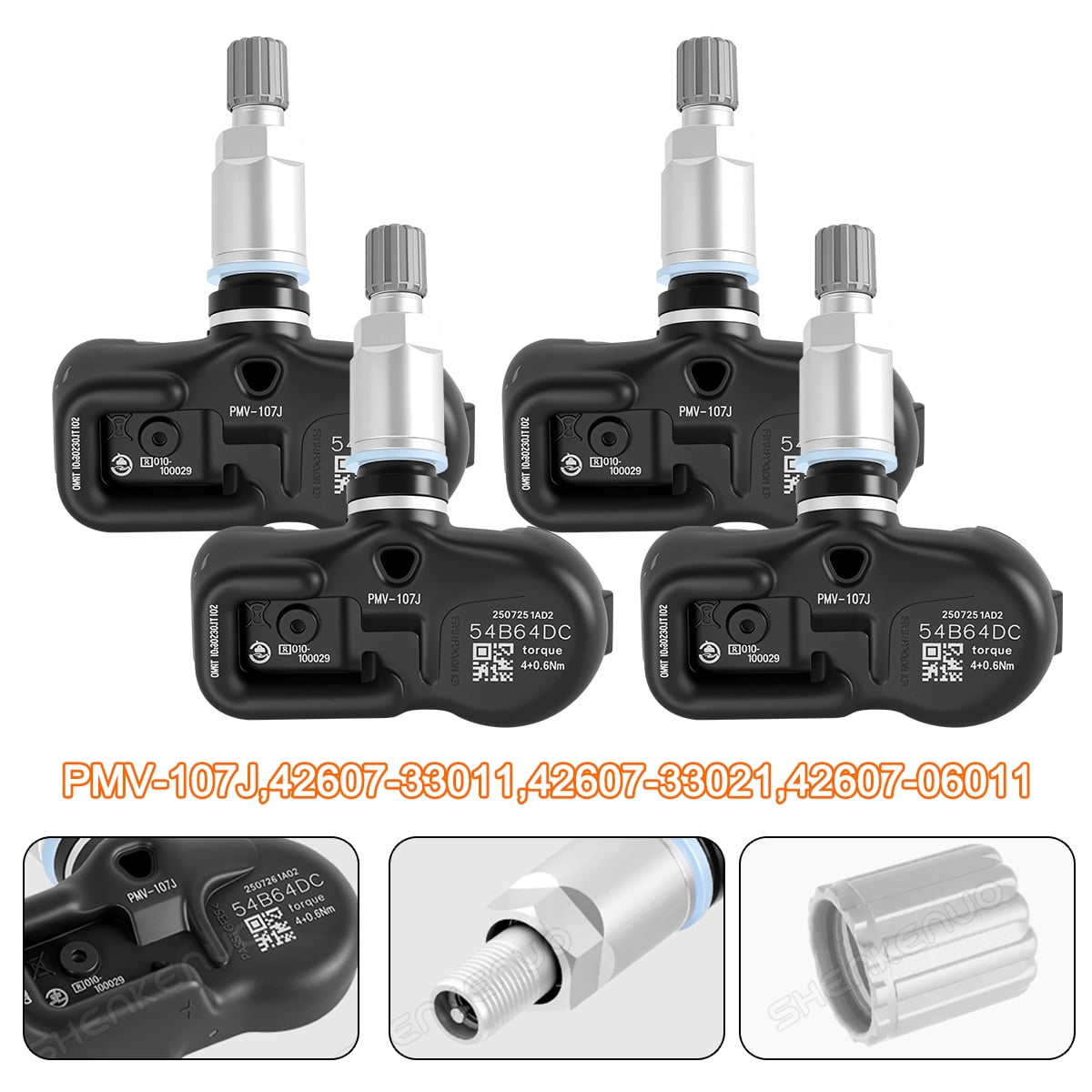 4x Tire Pressure Sensor TPMS OEM: 42607-33021 For Toyota Corolla Lexus ...