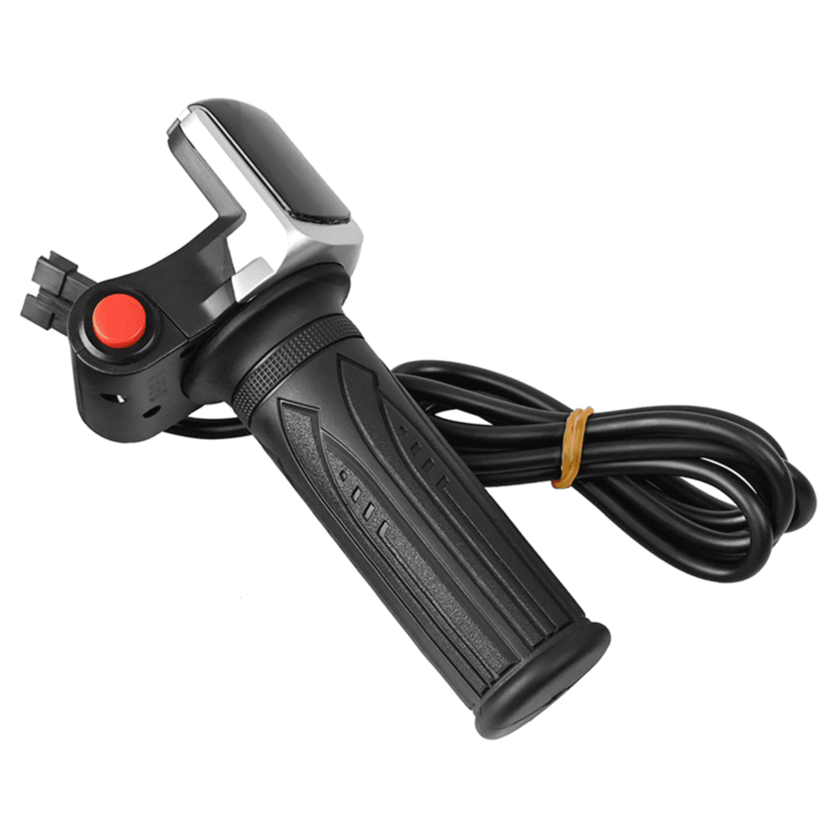 4x Universal Electric Bike Throttle with LCD Display Handle Throttle ...
