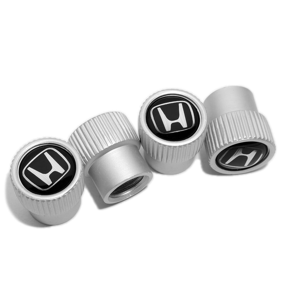 4x Universal Fit Honda Car Wheel Tire Air Valve Caps Stem Dust Cover ...