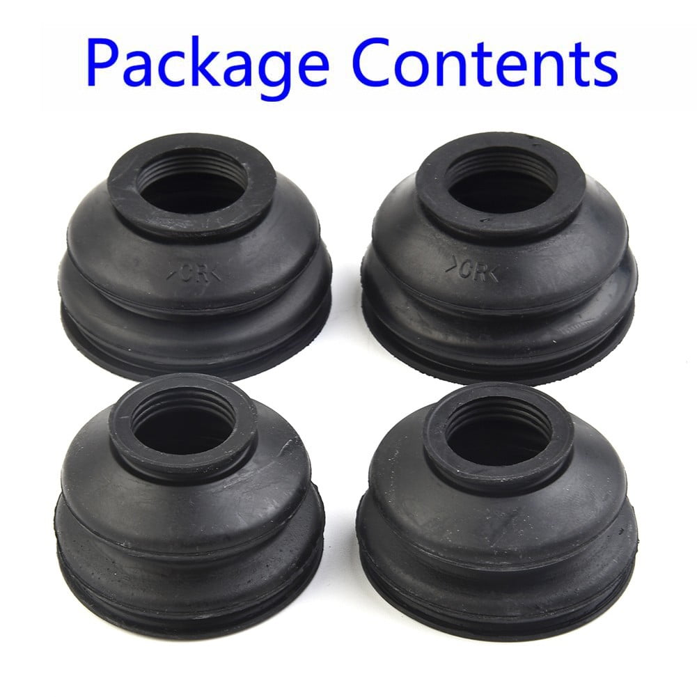 4x Universal Rubber Ball Joint Rubber Dust Boot Covers Track Rod End ...