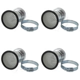 4x Velocity Stack 55mm x 62mm Intake Mesh Racing Carburetor Air Filter ...