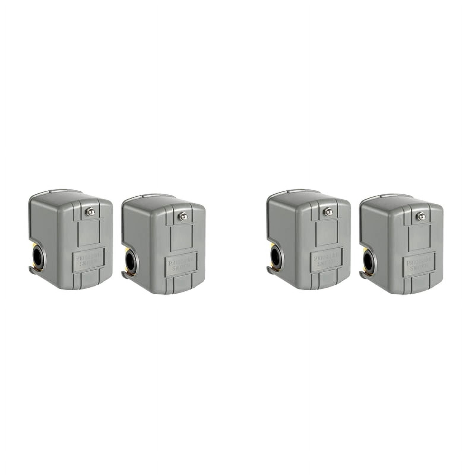 4x Water 40/60 Pressure Switch for Well Pump 40-60Psi 1/4 Inch Female ...