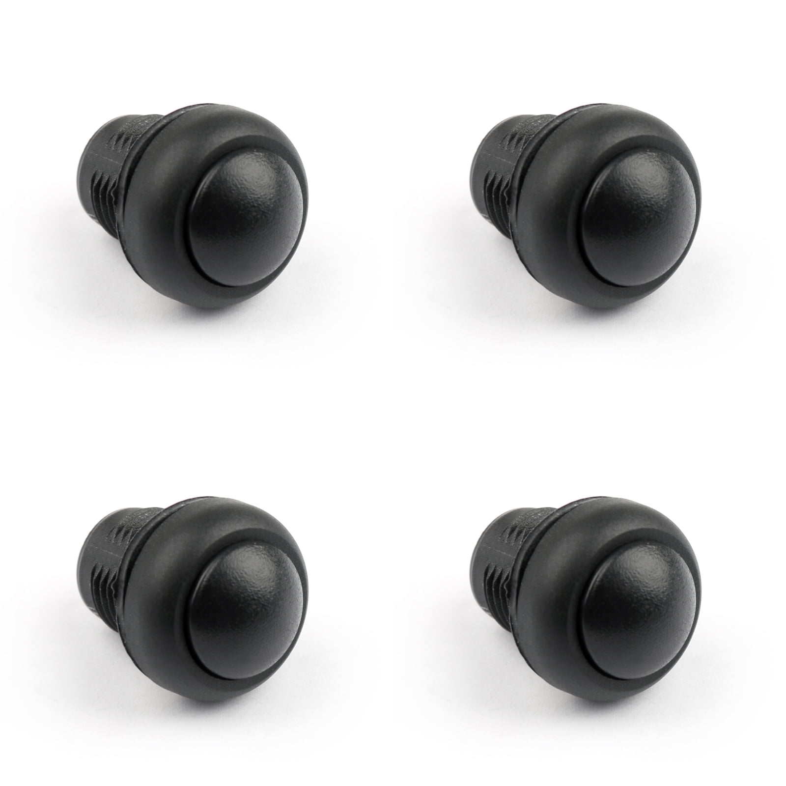 4x Waterproof 12mm Push Button Switch ON/OFF Self-Locking Industrial ...