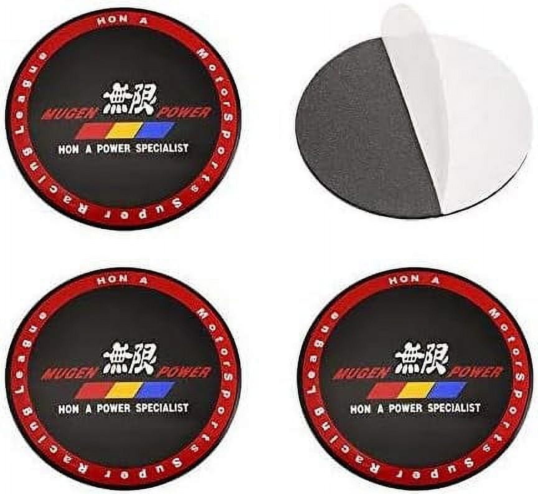 4x Wheel Center Caps 56MM Car Wheel Center Hub Caps Emblem Sticker ...