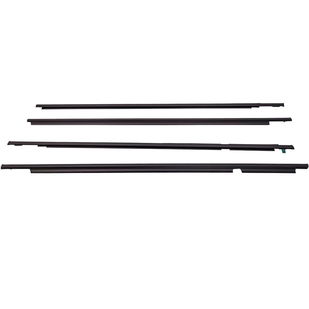 4x Window Weatherstrip Seals for Toyota Land Cruiser Prado 120 & Lexus ...