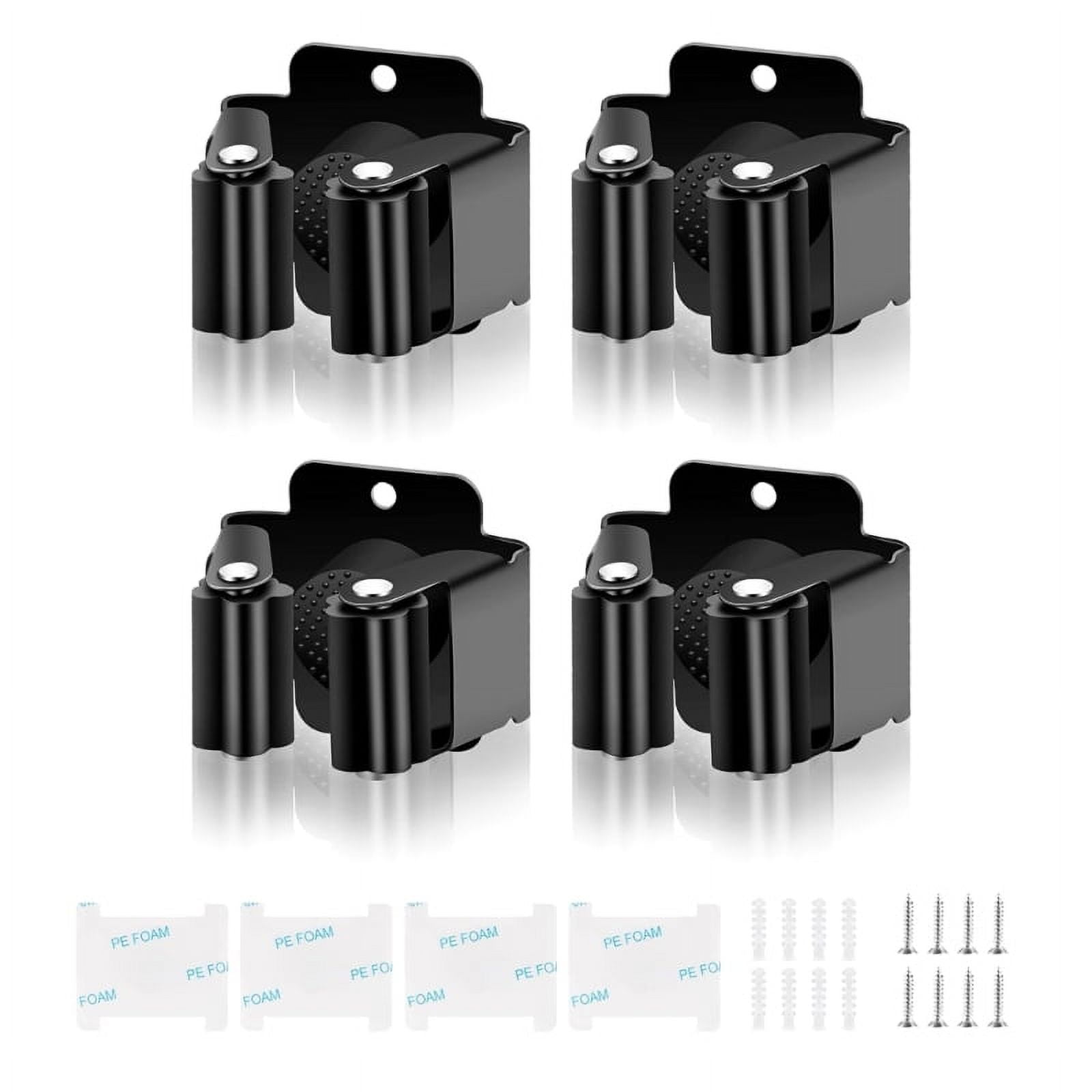 Milue Broom Holder Wall, Metal Durable Garden Tool Storage Clips, 4x ...