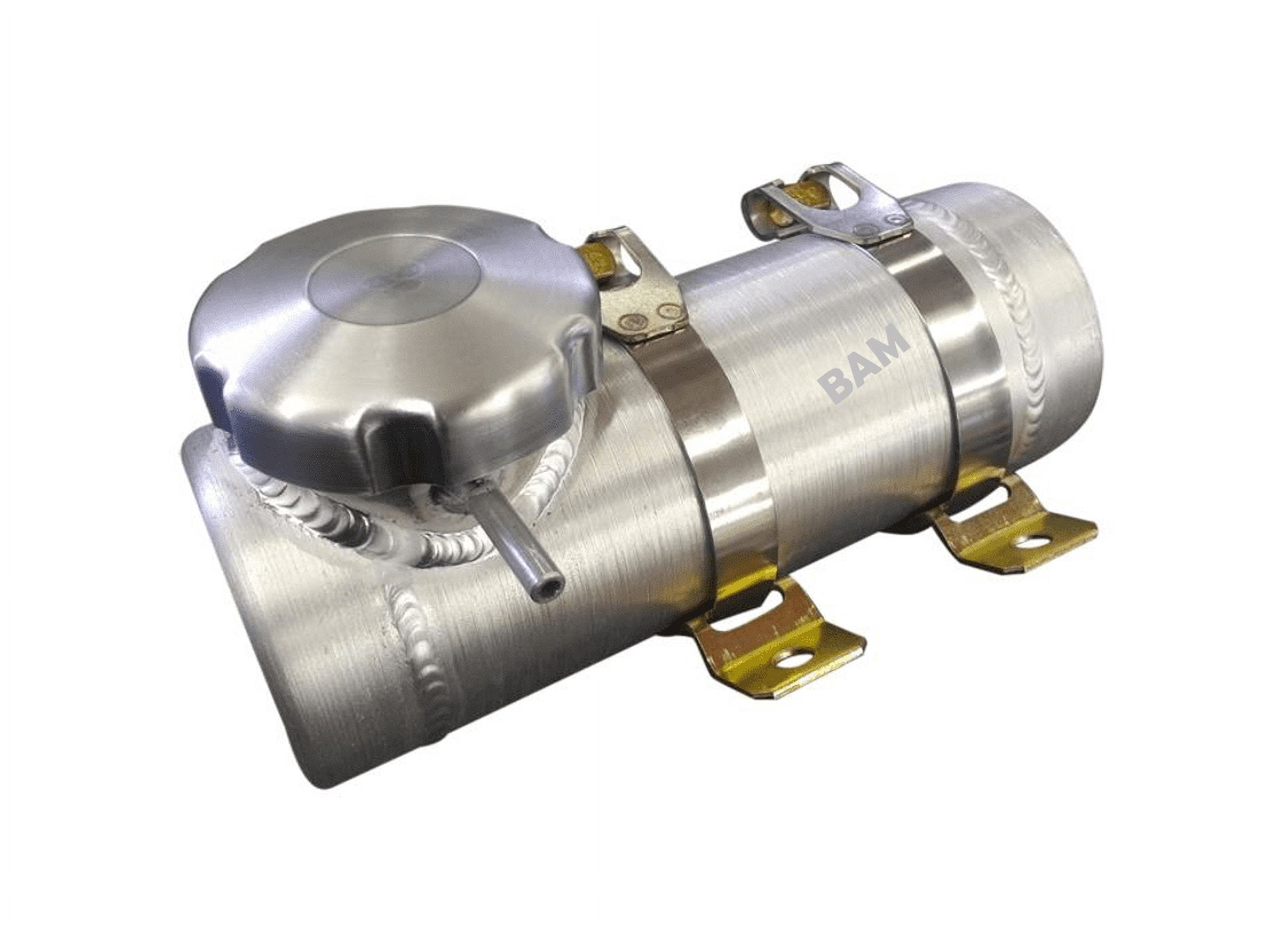 4x10 End Round Fill Spun Aluminum Gas Tank ( 1/4 Gallon ) w/Vent Tube ...