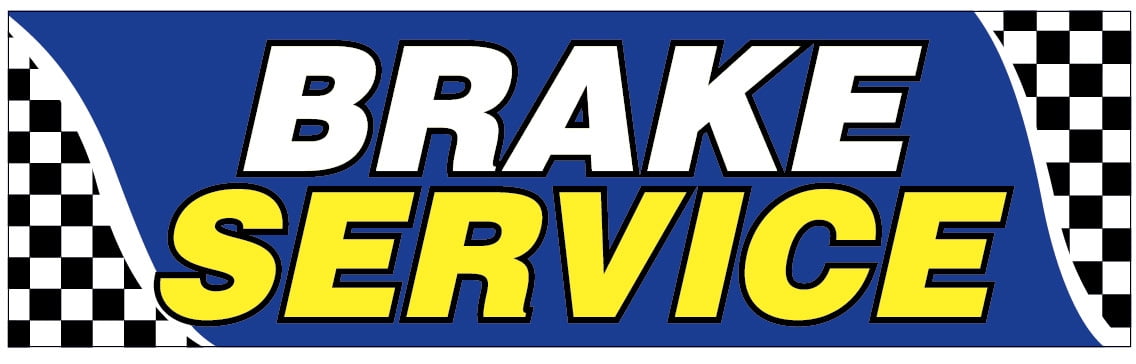 4x12 ft BRAKE SERVICE Vinyl Banner Sign New - bb - Walmart.com