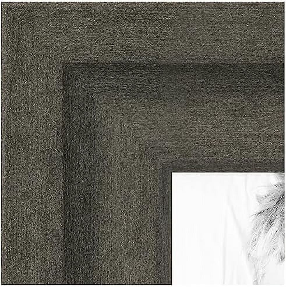 4x21 inch gray picture frame, this 1.25 inch mdf frame is slate gray ...