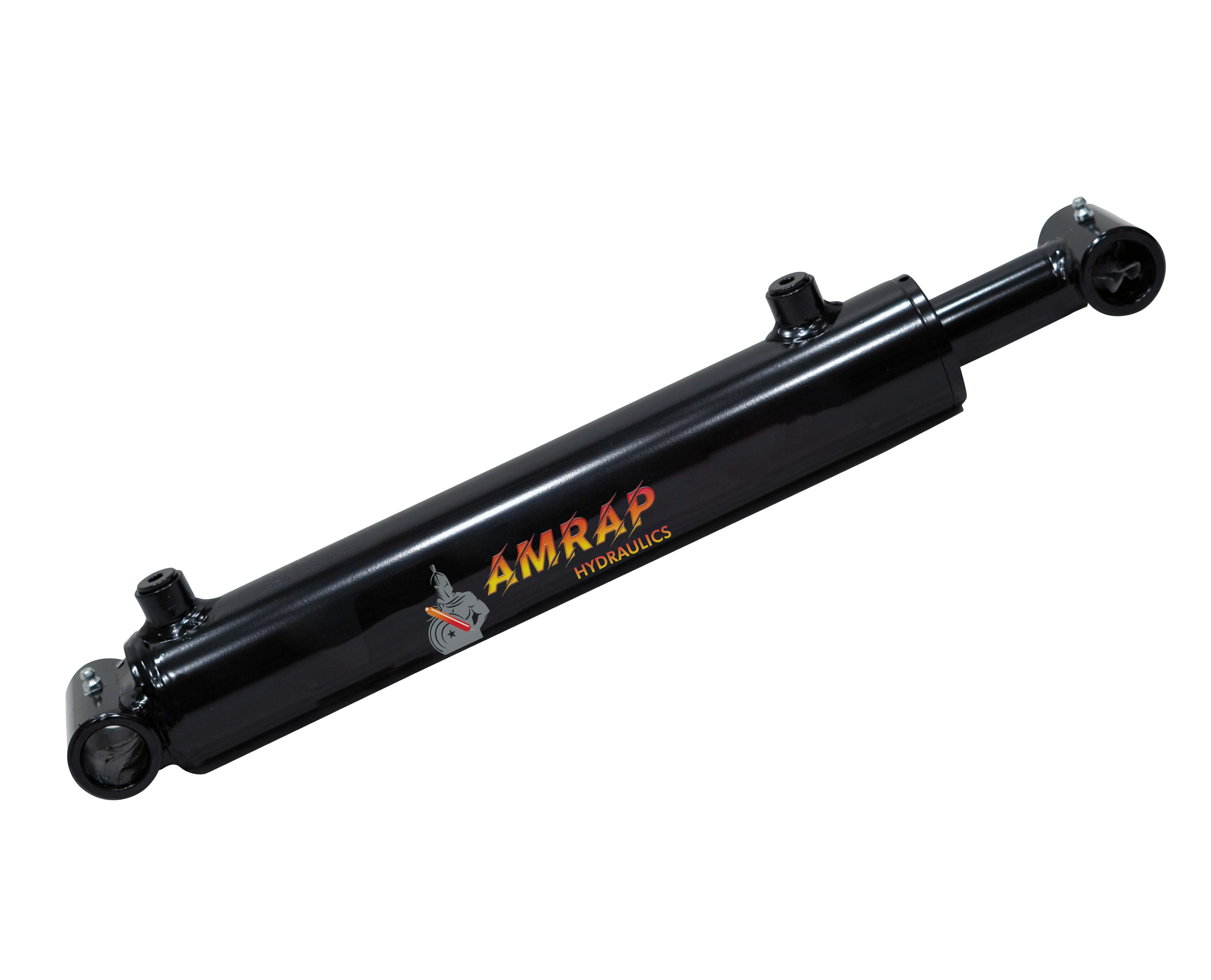 4x24 Hydraulic Cylinder - 4 Bore 24 Stroke Double Acting Welded Cross ...
