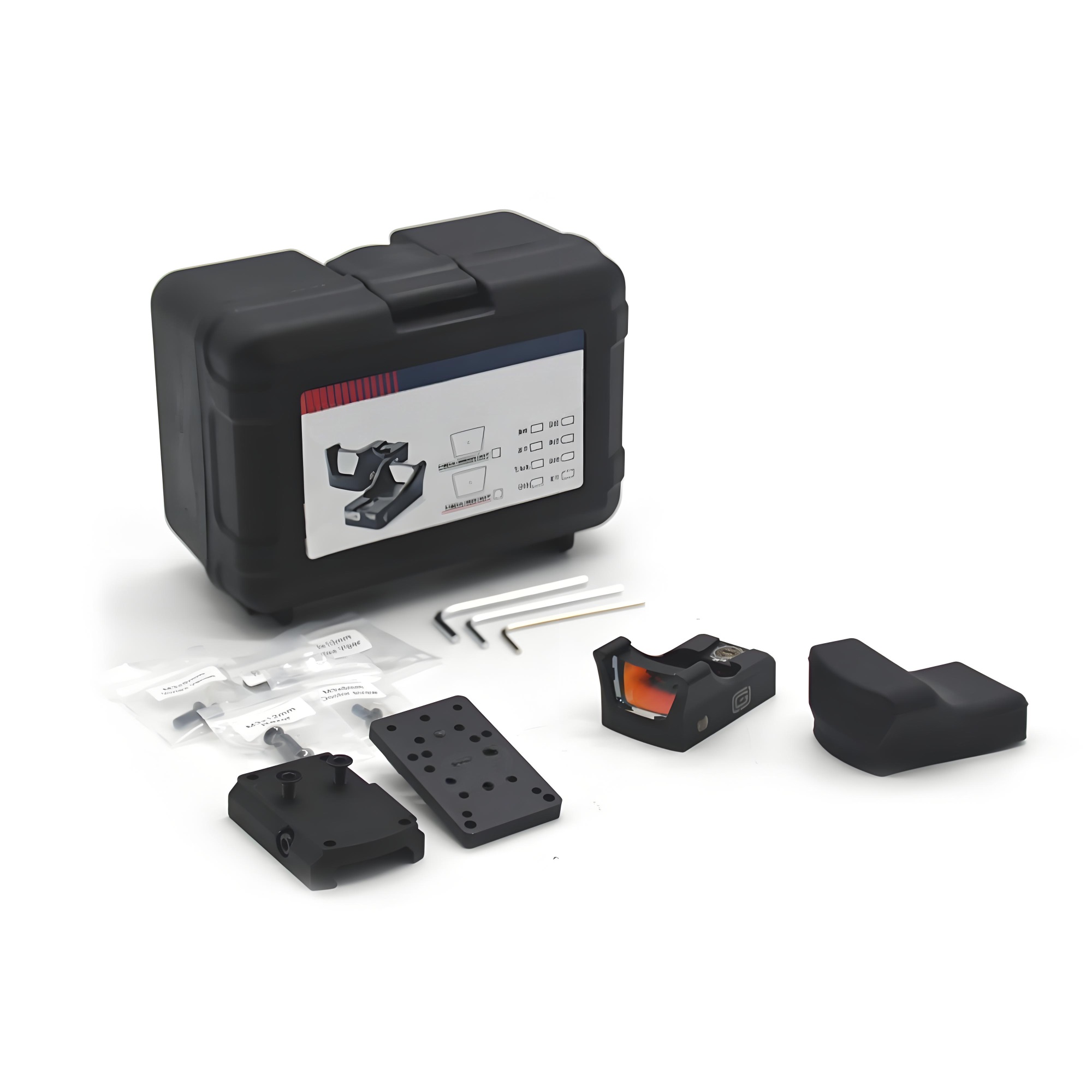 4x32 Fixed Magnification Optical Sight with Tri-Color Illumination ...