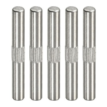 Uxcell 4mmx40mm 304 Stainless Steel Dowel Pin 10 Pack - Walmart.com