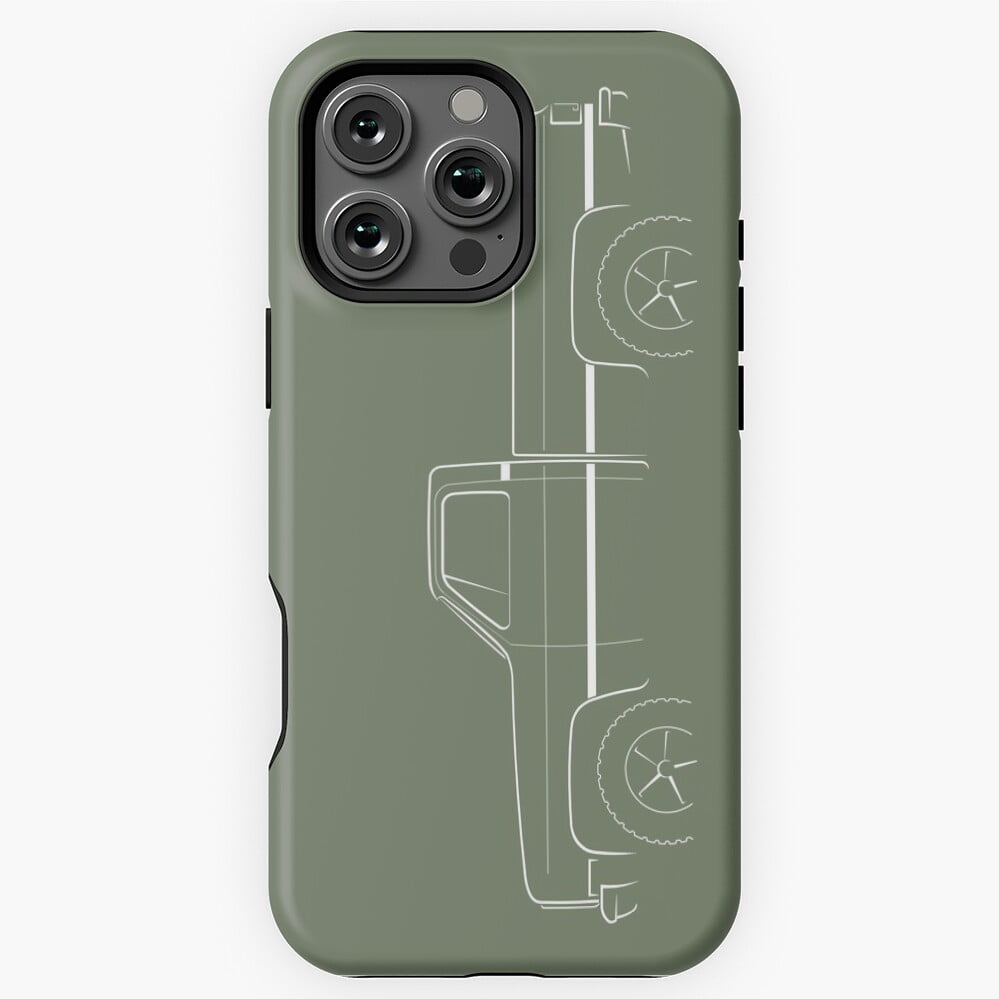 4x4 Chevy Silverado Stencil Truck Phone Case for iPhone 16 15 14 13 12 ...