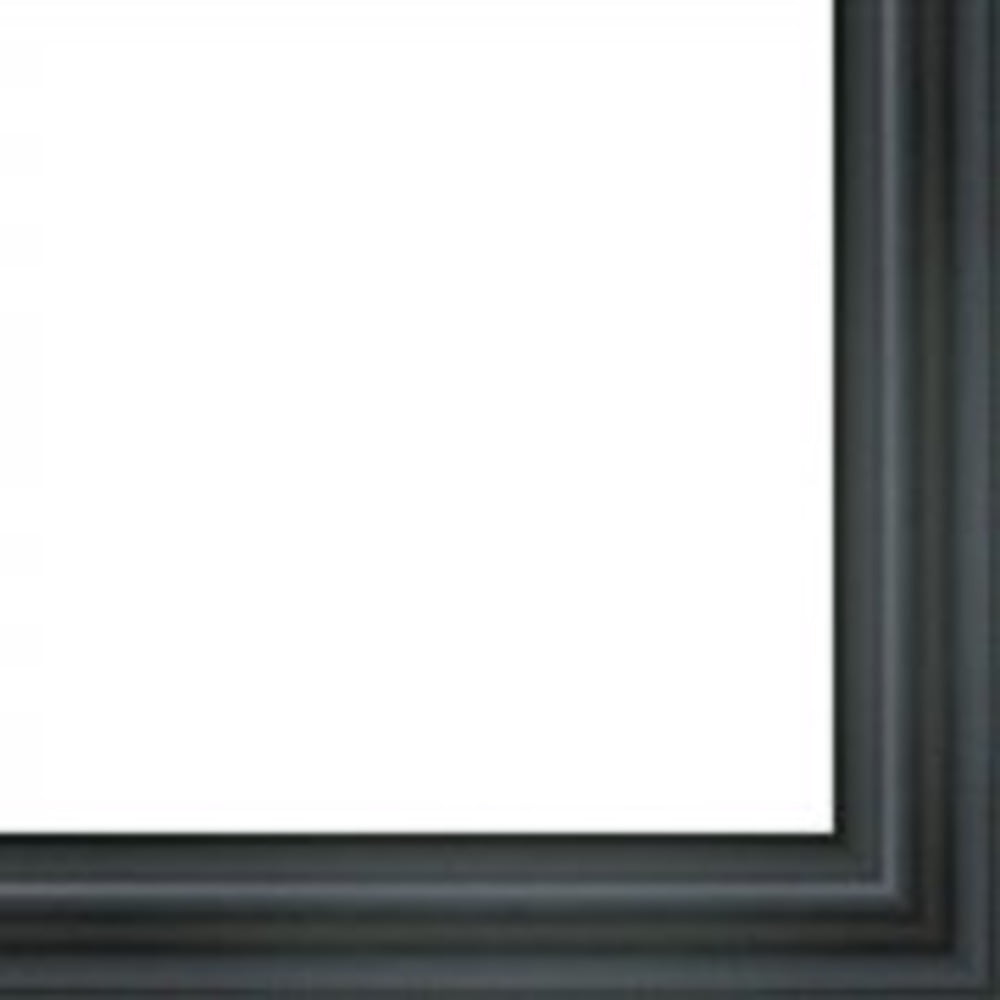 4x4 In - 4 x 4 Swoop Black Solid Wood Frame with UV Framer's Acrylic ...