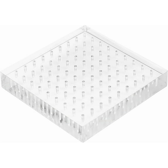 4x4 Inch Acrylic Transparent Chassis Clay Figure Drying Plate High ...