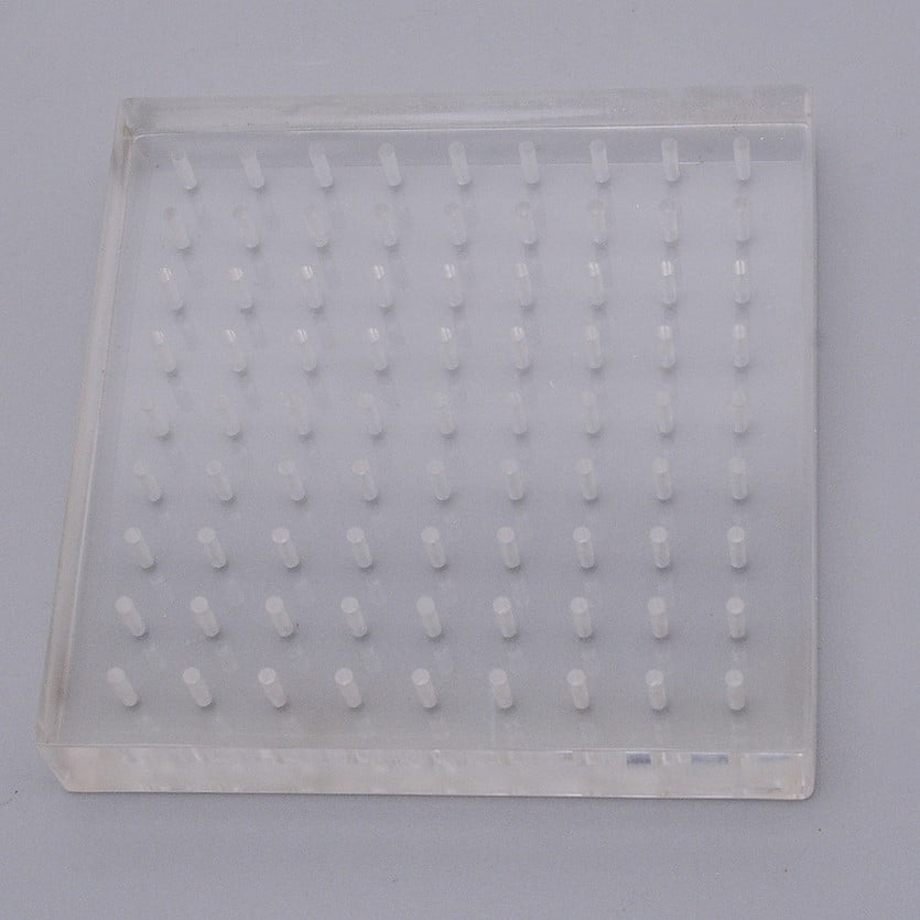 4x4 Inch Acrylic Transparent Chassis Clay Figure Drying Plate High ...