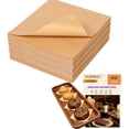 4x4 Inch Paper, 400 Sheets/Pack | Non-Stick Food-Grade Unbleached ...