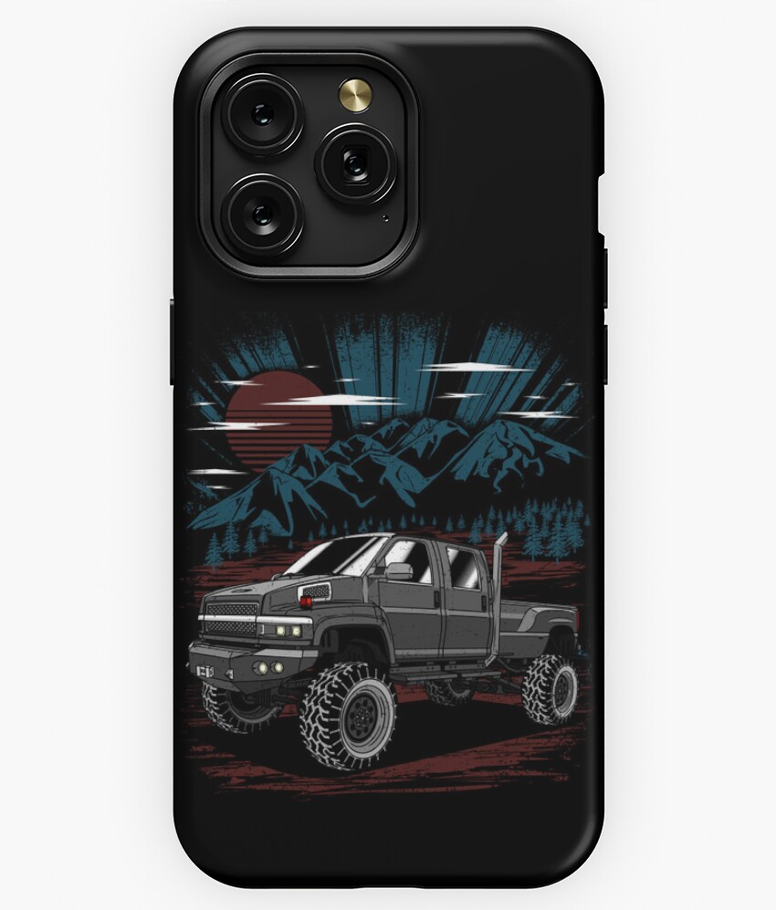 4x4 Kodiak Truck Off Road Art M682 Phone Case for iPhone 17 16 15 14 13 ...