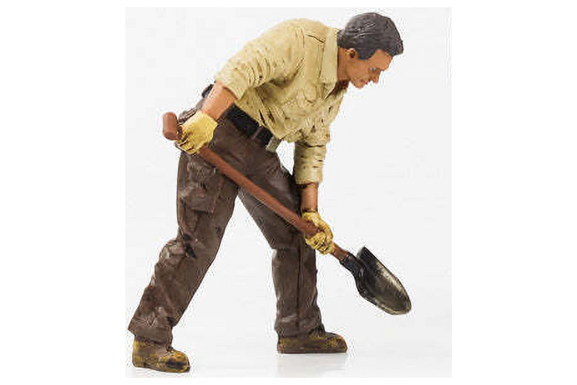 4x4 Mechanic Figure 4, Beige w/Brown - American Diorama AD-18014 - 1/18 ...