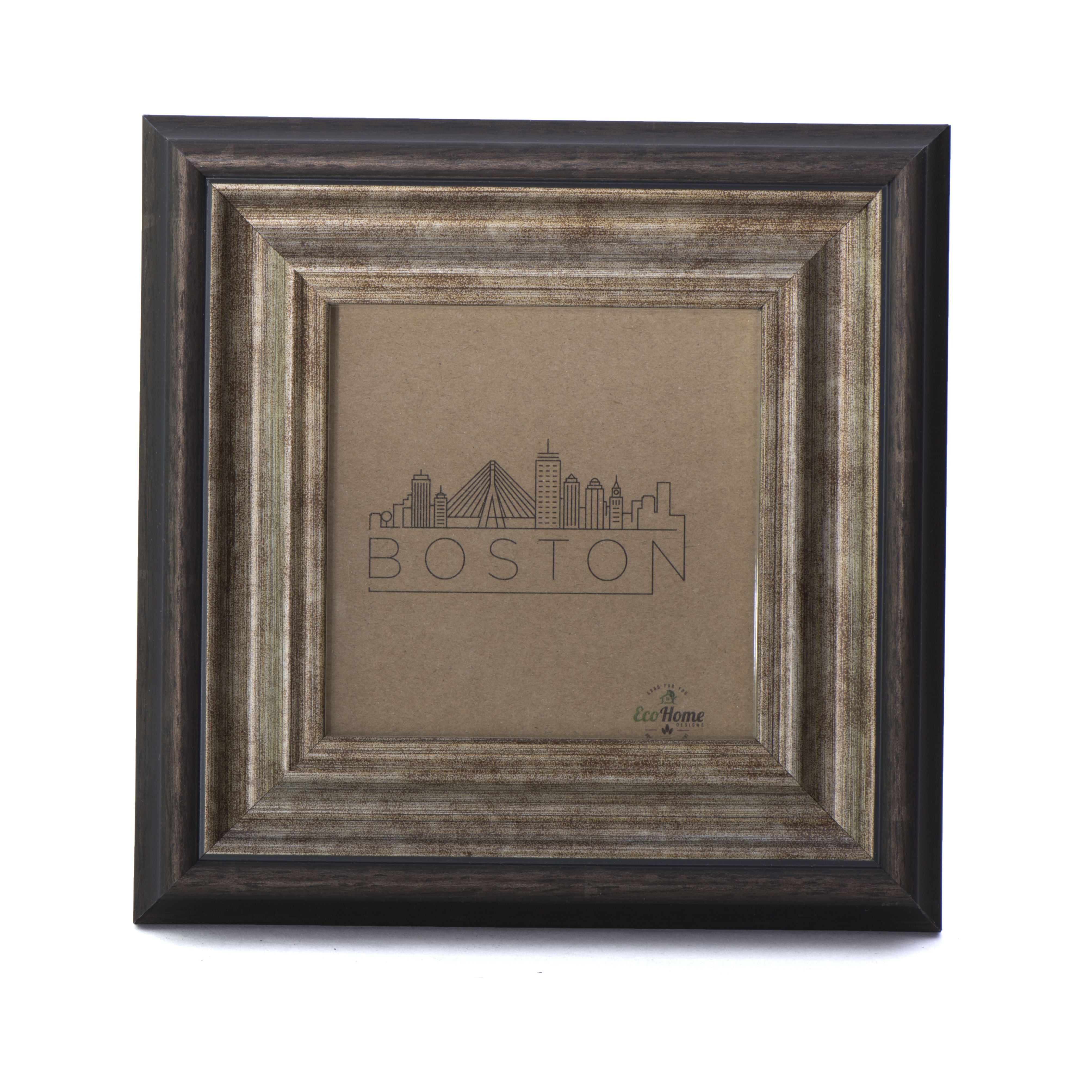 4x4 Picture Frame Antique Brown - Mount the Photo on the wall or ...