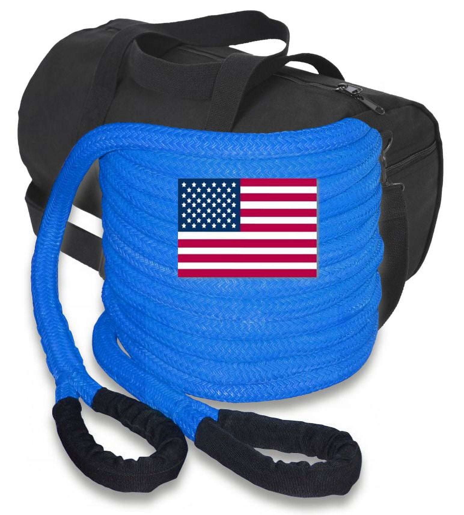 (4x4 RECOVERY) U.S. made PolyGuard Coated Kinetic Recovery Snatch ROPE ...
