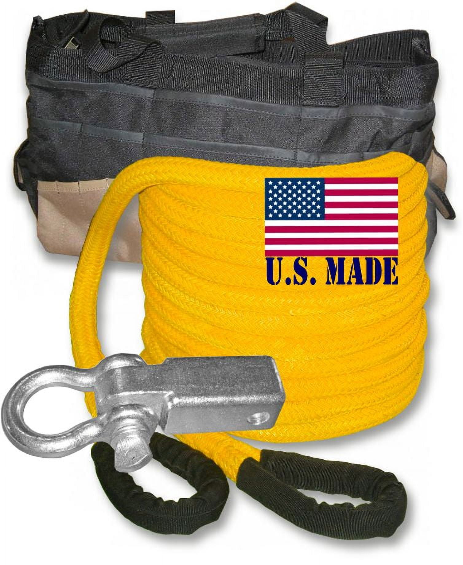 (4x4 RECOVERY) U.S. made "SAFETY YELLOW" PolyGuard Coated Kinetic ...
