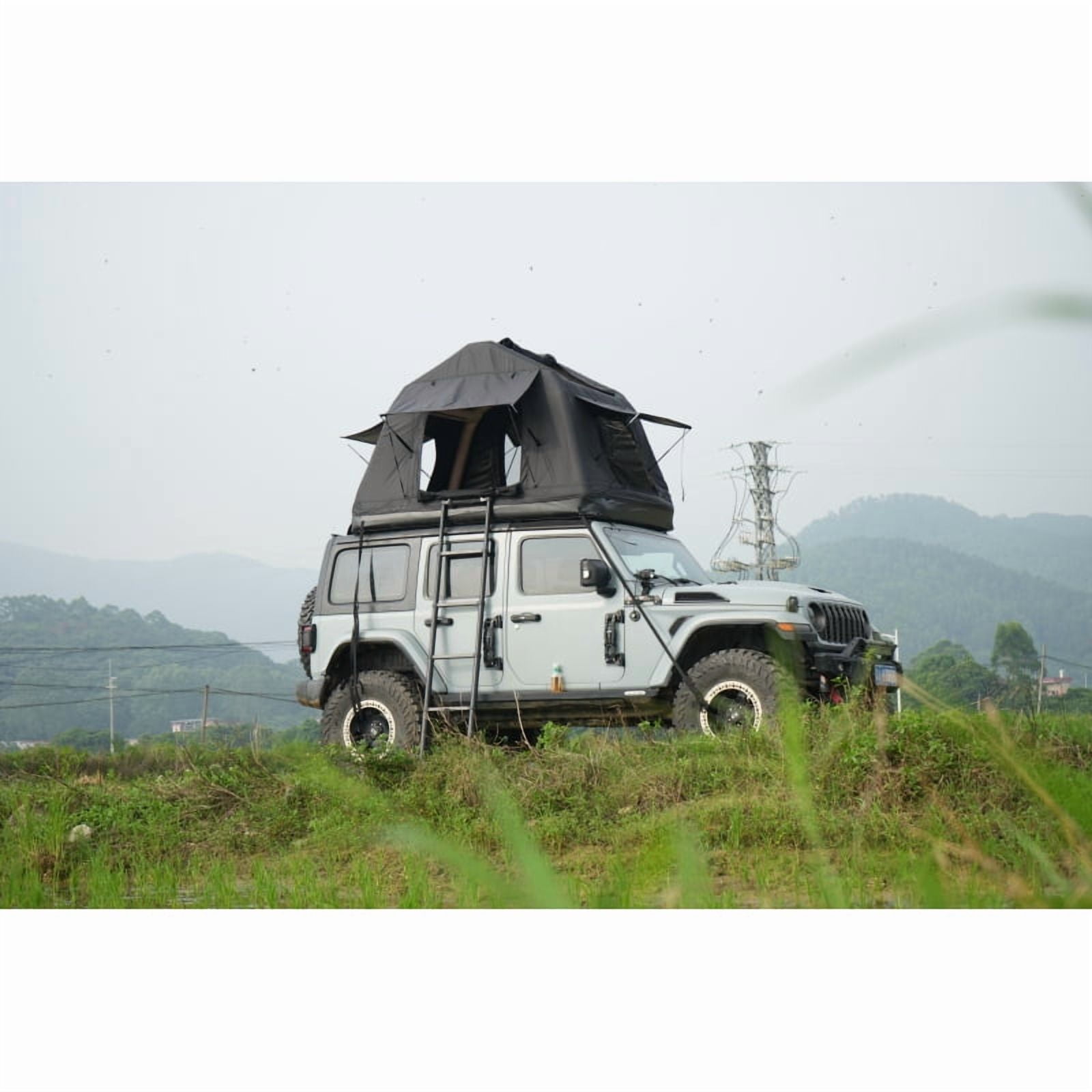 4x4 Roof Top Tent - Inflatable Car Camper with Ladder, Quick-Setup Air ...