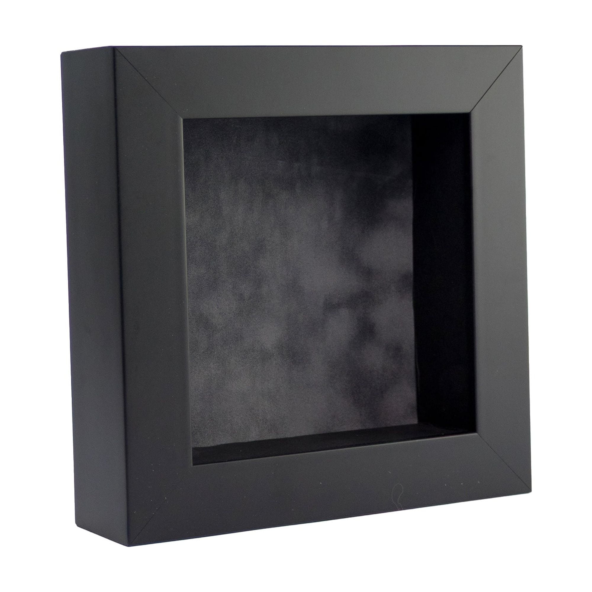 4x4 Shadow Box Frame In Black With A 1 3/4" Usable Depth Includes Ash ...