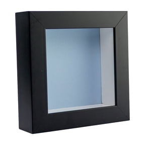 11x14 Shadow Box Frame Charcoal Gray Wood | With a 3/4" Usable Display ...