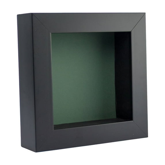 4x4 Shadow Box Frame In Black With A 1 3/4" Usable Depth Includes ...