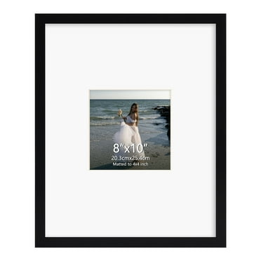 Black Wood 8x8 Picture Frame - Walmart.com