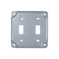 4x4Inches Electrical Outlet Cover Plate Square Metal Box Panel ...