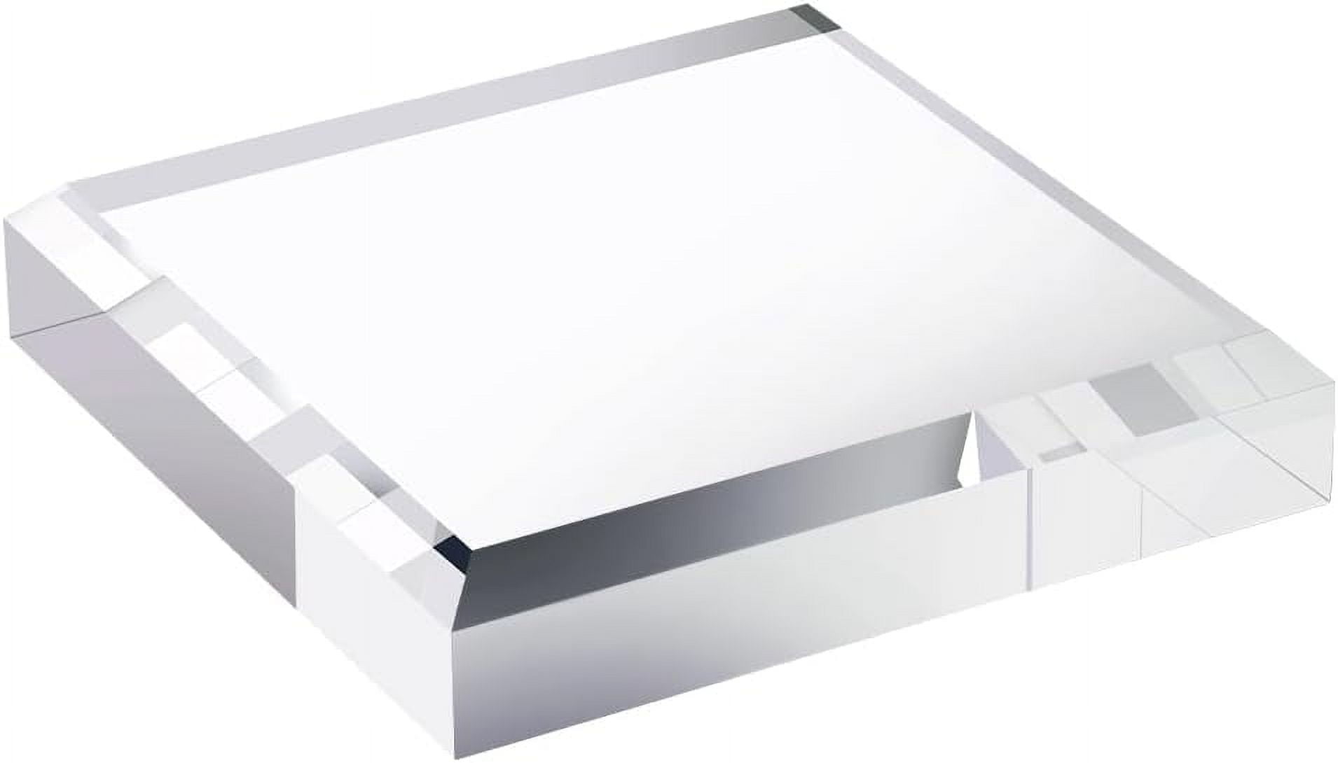 4x4x0.75Inches Acrylic Square Display Block Acrylic Cubes - Walmart.com
