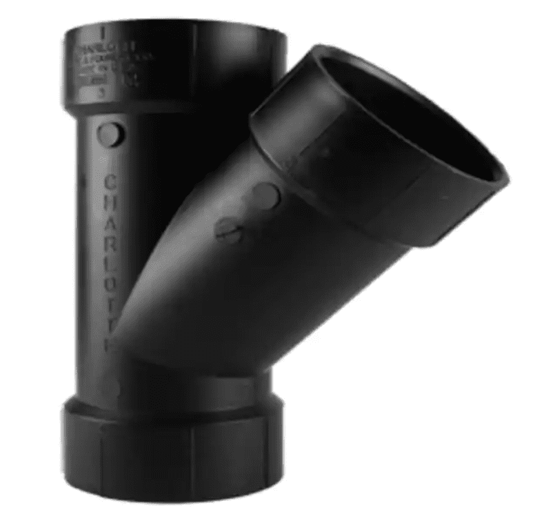 4x4x2 Inch Reducing WYE , ABS Fitting - Walmart.com