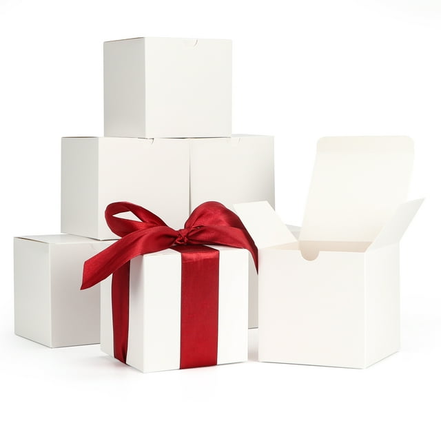 Walmart 4x4x4 Inches White Moving Boxes, Pack of 100, Small Plain ...