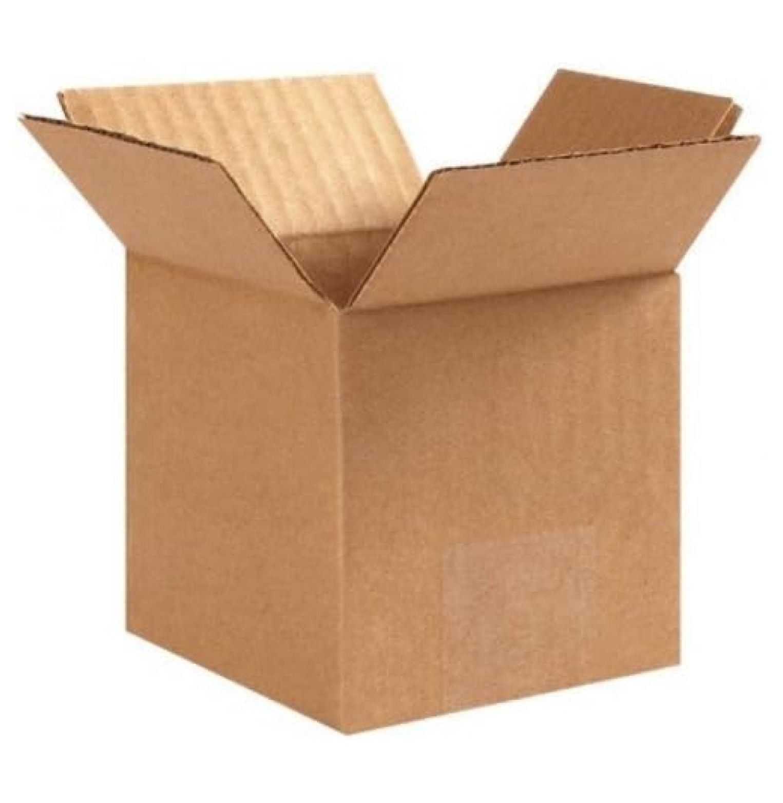 4x4x4 Shipping Boxes – 250 Pack, 32 ect Strong Corrugated Cube Cartons ...