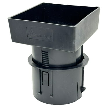 Flex-Drain 3'' X 4'' X 4'' Downspout Adapter - Walmart.com